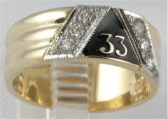 33rd Degree Scottish Rite Ring | 33rd Degree Ring | Scottish Rite Rings ...